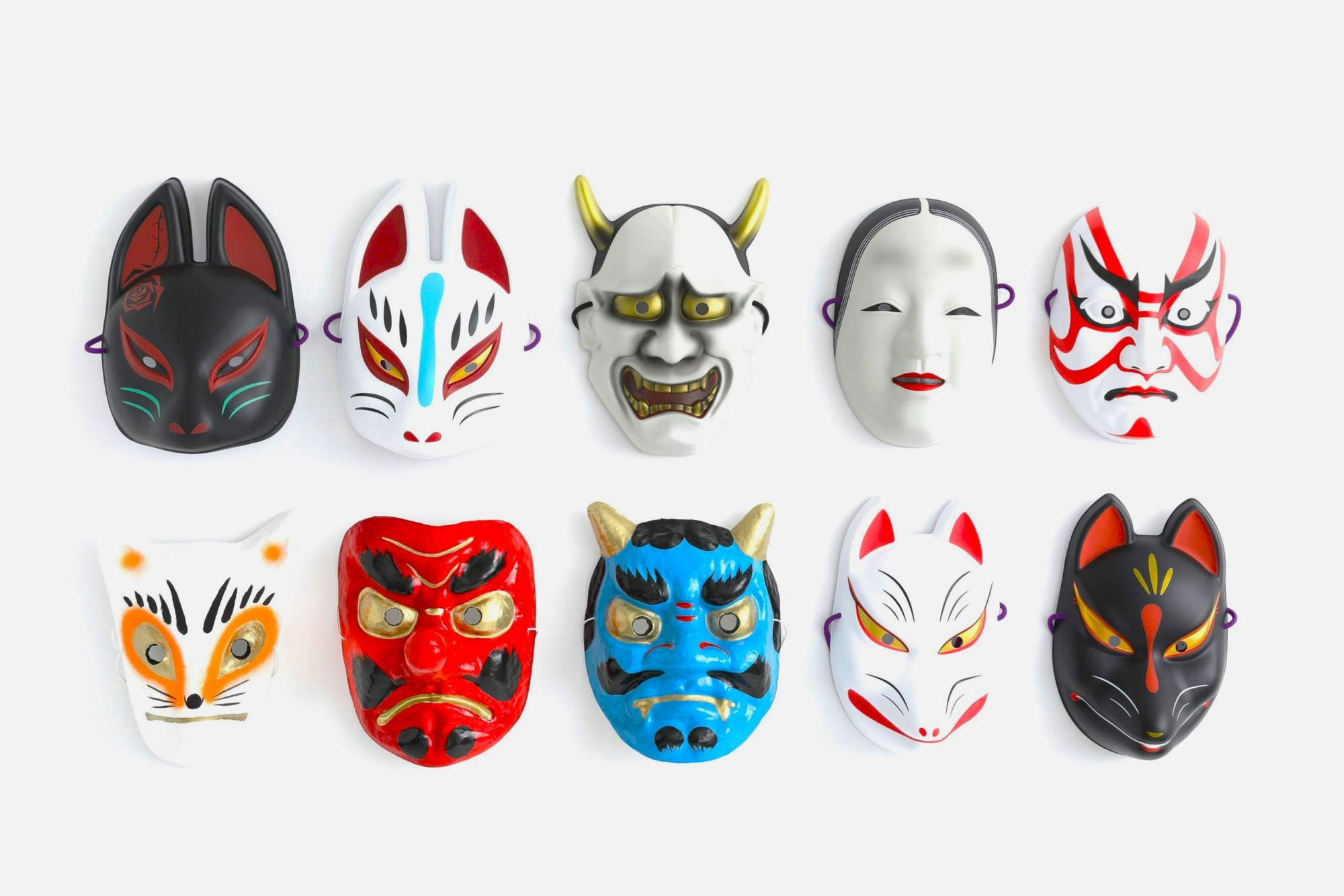 Japanese Masks - COM Hanko Shop